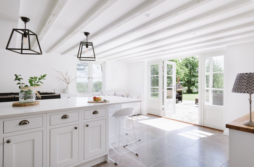 Farmhouse Finish - Classic Kitchen - Hamilton Stone Design